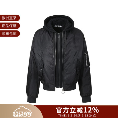 VJC范思哲连帽羽绒服夹克上衣