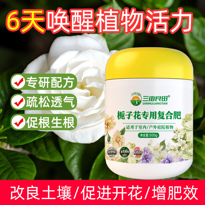 栀子花肥料专用肥营养液开花植物水培家用养花盆栽通用型酸性花肥