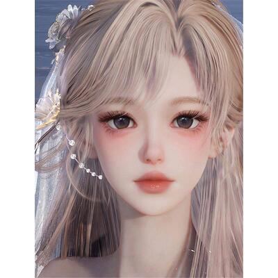 花の纱 诛仙世界捏脸 V酱 VINMKIN 灵汐成女 职业不通用