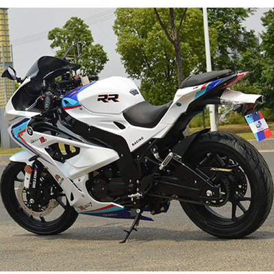 【可上牌】新款摩托车跑车双R400CC水冷公路赛重机车燃油个性整车