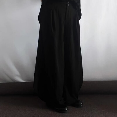 垂感透气百搭宽松阔腿西裤