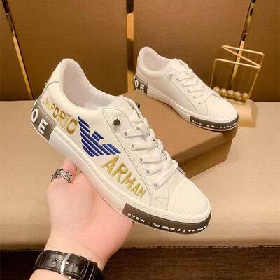 欧洲站板鞋男时尚透气休闲板鞋