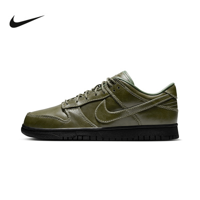 耐克男鞋DUNK LOW RETRO绿色低帮运动休闲轻便复古板鞋IQ3342-300