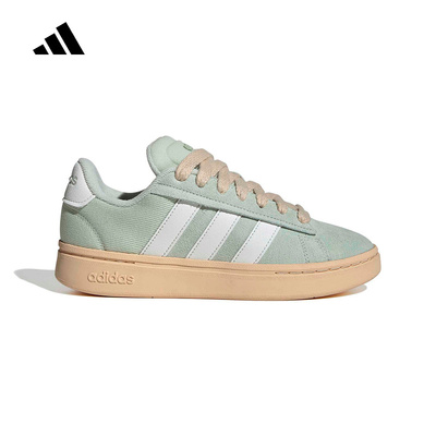 adidas阿迪达斯板鞋2026春女GRAND COURT ALPHA 00s休闲鞋 IH1350