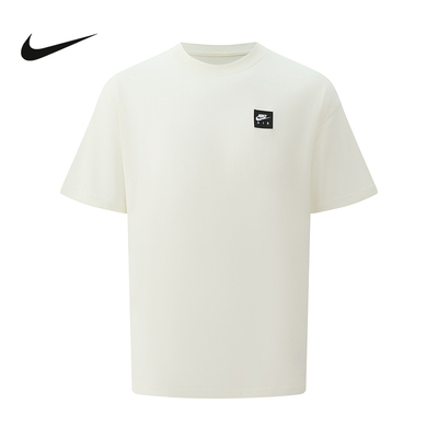 Nike耐克男子夏季新款休闲透气印花圆领短袖运动T恤HQ9249-133