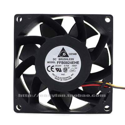 原装正品台达 8038 暴力/大风量变流器风扇 FFB0824EHE 24V 0.75A