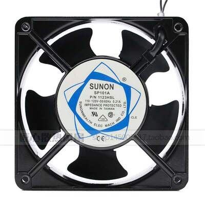 SP100A P/N1123HBL HSL XBL XSL 12CM110-120V建准SUNON 散热风扇