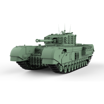 预售SS56565 1/56 军事模型 英国 A22 丘吉尔 VII 步兵坦克 MKIV