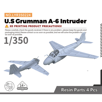 老姚手工坊 LYR350224 1/350 军事模型 美国 A-6 入侵者 攻击机