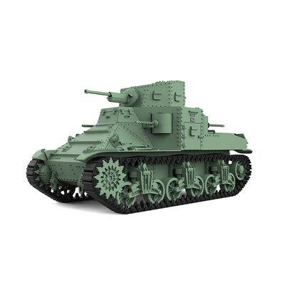 MRY-SFW SS35525 1/35 军事模型 美国 M2A1 中型坦克 V2.0