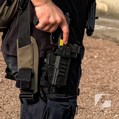 92A/92B无灯二级防跌落锁套装光瞄保护罩快拔套k鞘FogGear O-006
