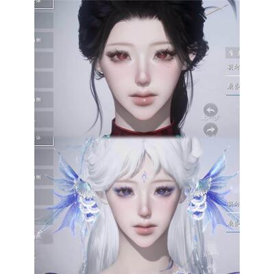 发2 血族 小苒苒qdh 燕云十六声捏脸女 端游手游通用