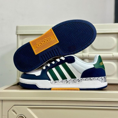 Adidas阿迪达斯 Entrap 男爆裂纹低帮运动时尚百搭休闲板鞋JQ5047