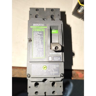 Noark诺雅克M1S60T22塑壳断路器60A未使 议价