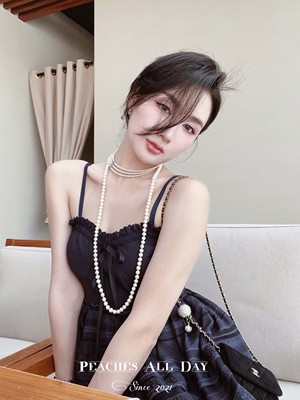 纯欲甜美真丝初恋连衣裙du家