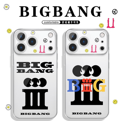 BIGBANG手机壳同款周边高透壳