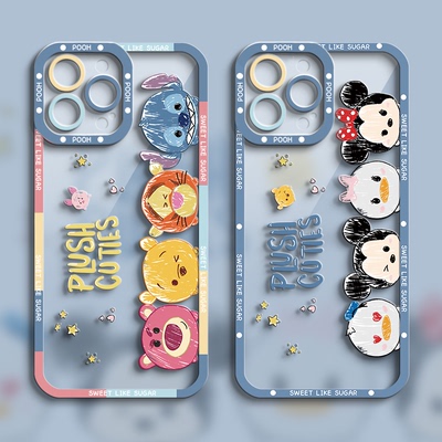 y76s手机壳维尼熊天使卡通