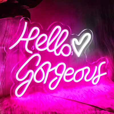 亚马逊爆款厂家Hello gorgeous你好完美调光LED室内装饰氛围灯DIY