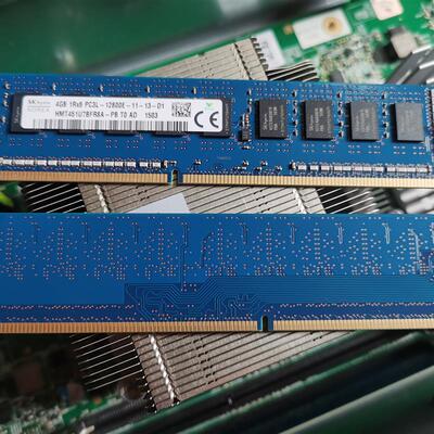 Dell NX3600和FS8600服务器内存SK 4GB内存条1Rx8PC3L-12800E