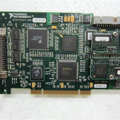 NI PCI-6534 高速32位并行数字I/O接口 采集卡 可直拍 拆机 原装
