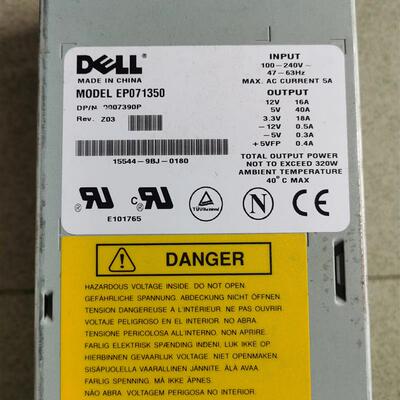 Dell PowerEdge 4400服务器电源EP071350 320W0007390P。