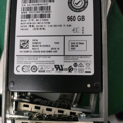 SC 960G SAS/存储硬盘 EMC SC5020 SC7020 SAS  0DMF2C