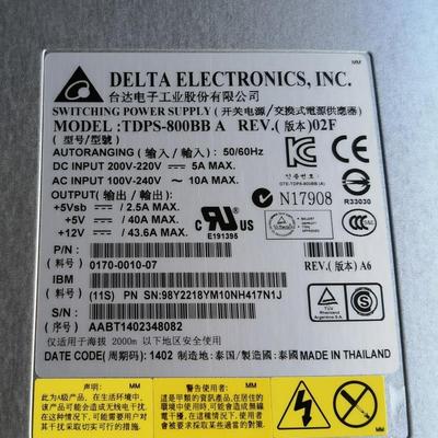 IBM V系列电源 TDPS-800BB A 45W8229 45W8138 98Y2218 45W8841