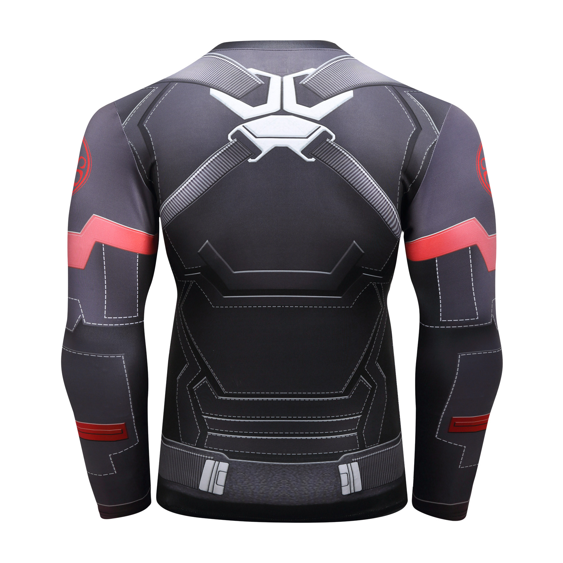 Batman 3D Printed Crew Neck Long Sleeve蝙蝠侠 3D打印圆领长袖