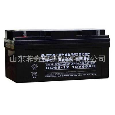 APCPOWER蓄电池 UD65-12 艾佩斯电池12V65AH 太阳能 船舶 UPS电源