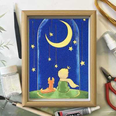 景泰蓝公司学校手工作业