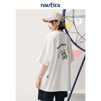 nauticawhitesail圆领T恤