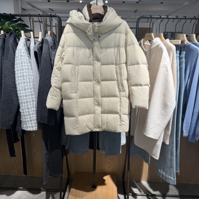 indiciatheL2D5YR269专柜正品标记女装清新百搭羽绒服吊牌价2389