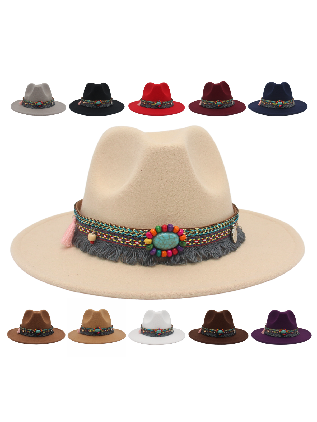 New arrival Ethnic Style Tibetan Dance Hat for Men and Women ...