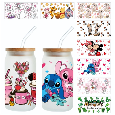 Manana Karol G系列 UVDTF转印贴16oz杯贴  5000+图库