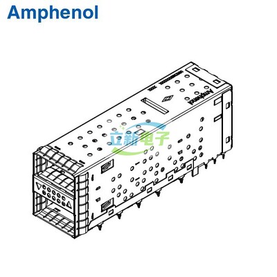连接器+笼式组合Amphenol安费诺