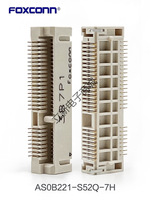 全新富士康AS0B221-S52Q-7H无线网卡MINIPCIE座子5.2H连接器52PIN