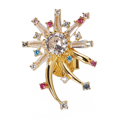 烟花耳钉3forevigt925银造型感