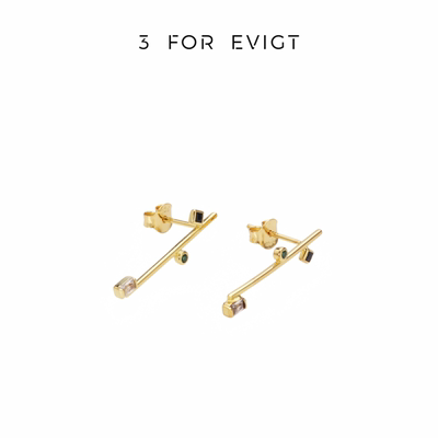 3forevigt耳钉设计师气质女士