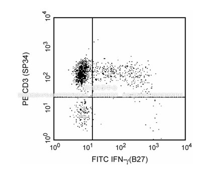 BD Pharmingen™ FITC Mouse Anti-Human IFN-γ抗体，货号552887