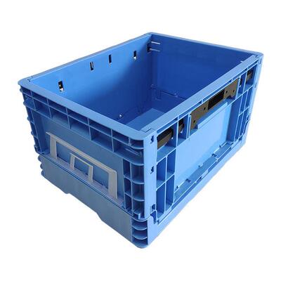 塑胶汽配箱EUO-4322可折叠箱EU箱400*300*230折叠塑料箱长方形