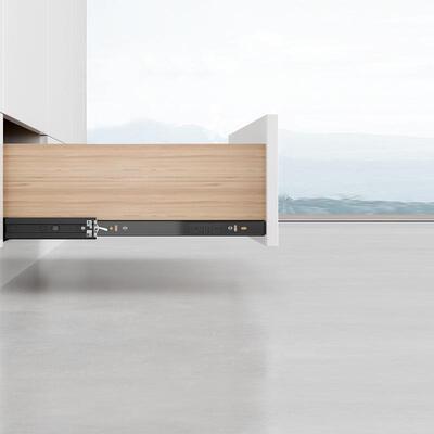 DTC东泰抽屉轨道滑轨三节轨走珠导轨45mm