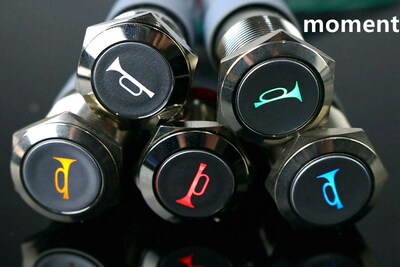 19mm reset alumina switch automobile loudspeaker button swit