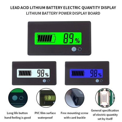 Battery Capacity Voltage Monitor New Lead-acid Battery Capac