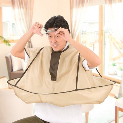 Waterproof Adult Hair Cutting Cloak Foldable Umbrella Cape S
