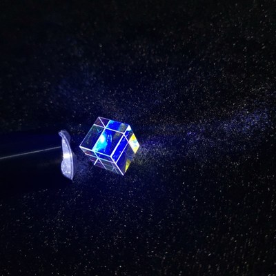 20*20*20mm Cube Prism Optical Glass Colorful Glasses Prisme