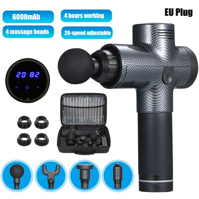 Portable Handheld Vibrating Powerful Massage Guns 12V Electr