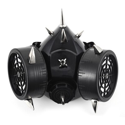 Steampunk Fashion Retro Rivets Gas Mask Respirator Cyber Got