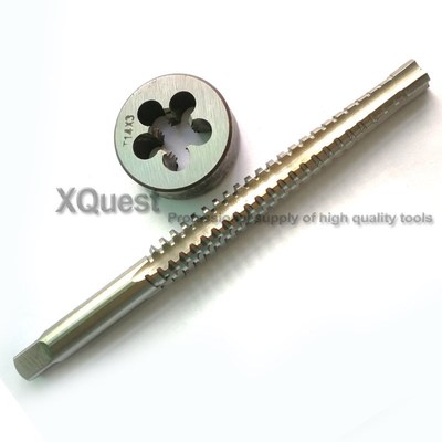 1set Left thread Trapezoidal tap LH Round Die Tr8 Tr10 Tr12