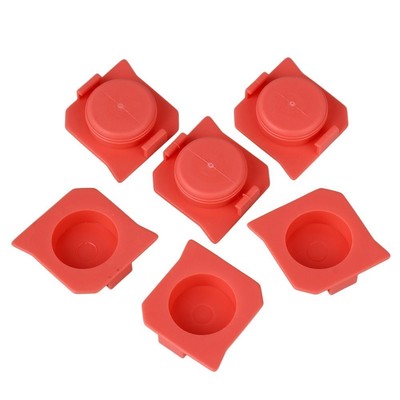 Watermelon Red Plastic Polyethylene Fluid USA Type 30cc Disp