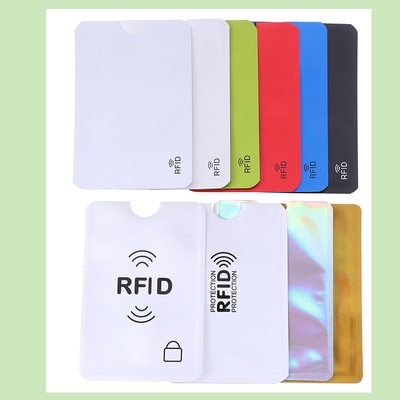10PCS  Foil Shield ID Card holder  Badges Passport Secure Sl